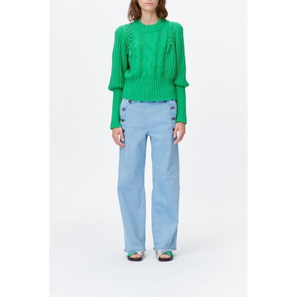 Munthe | Sweaters | New Munthe Turner Knit Sweater In Green | Poshmark
